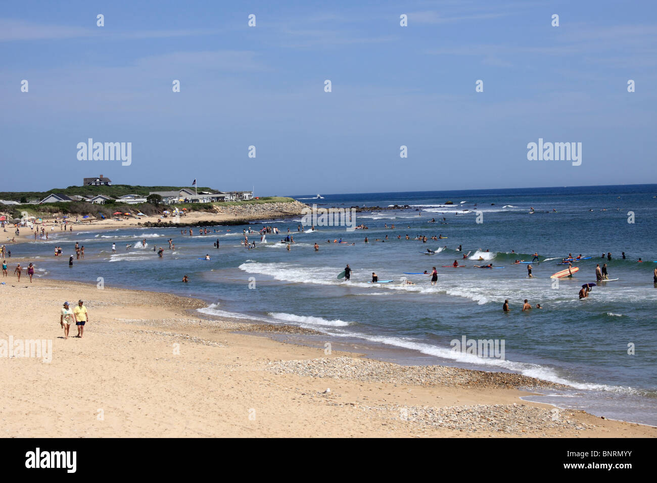 Ditch Plains beach Montauk Long Island NY Stock Photo - Alamy