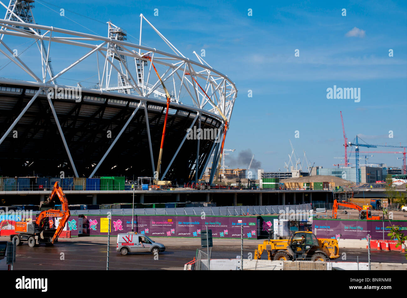 Europe, UK, England, London, Stratford stadiumApril 2010 Stock Photo ...