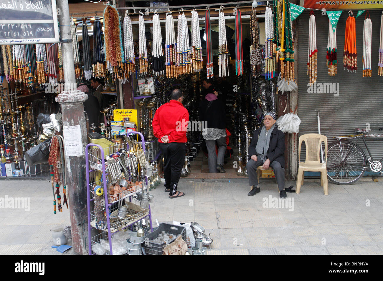 Damascus syria shops hi-res stock photography and images - Alamy