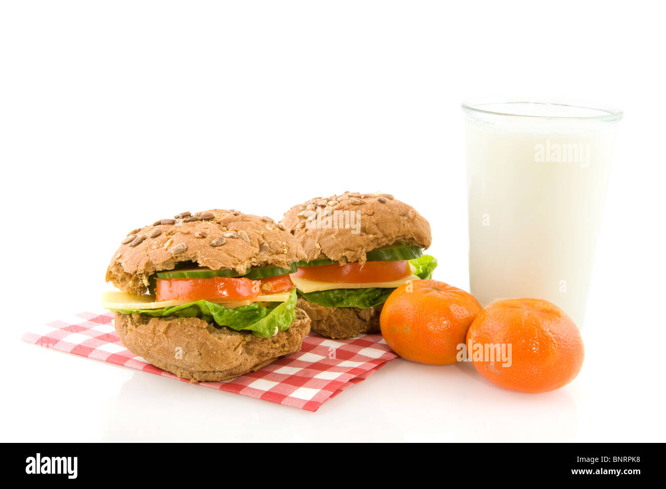 Lunch Box With Bread Rolls High Resolution Stock Photography and Images ...