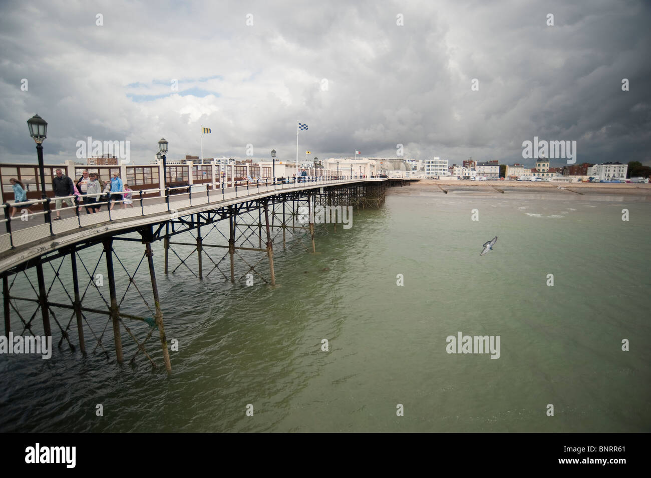 Worthing pier art deco building hi-res stock photography and images - Alamy
