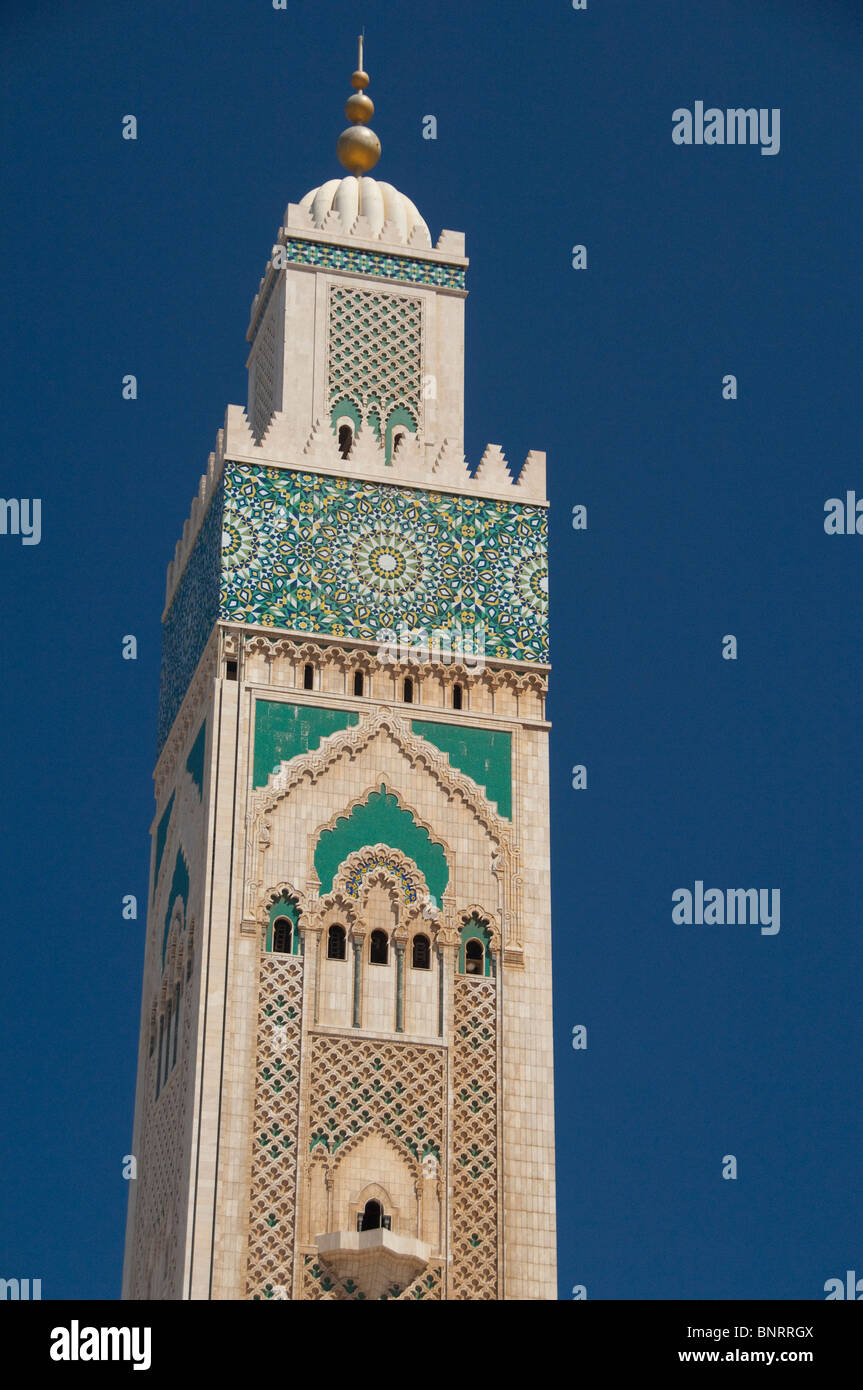 Africa, Morocco, Casablanca. Hassan II Mosque (aka King Hassan Mosque ...
