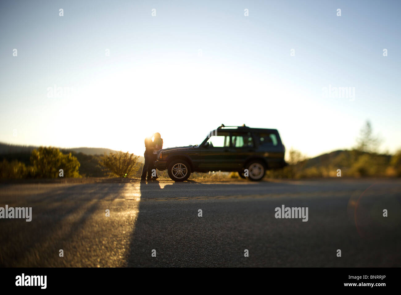 Car Sunset High Resolution Stock Photography and Images - Alamy