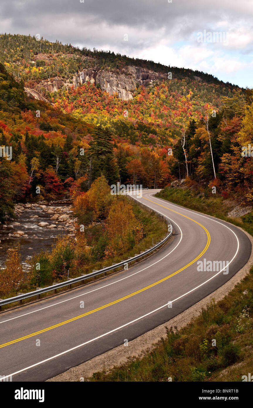 Highway in New Hampshire Stock Photo - Alamy