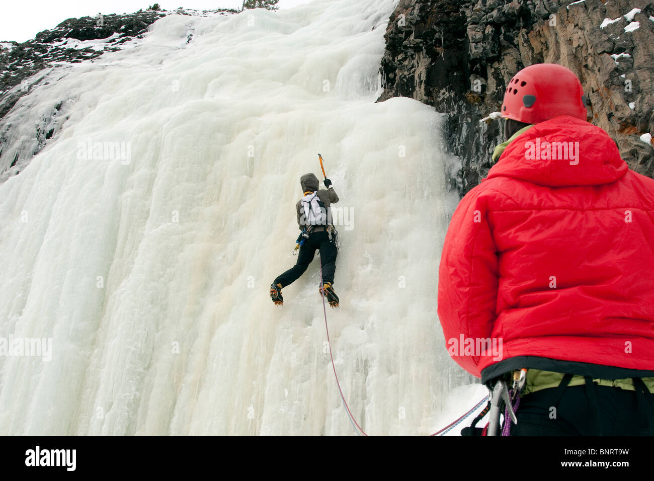 Climbing cold temperature hi-res stock photography and images - Alamy