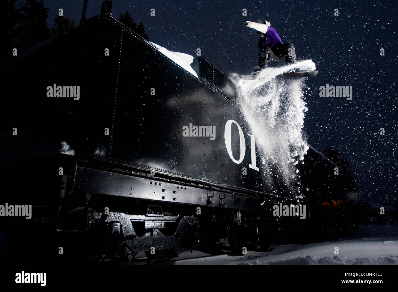 Off a train hi-res stock photography and images - Alamy