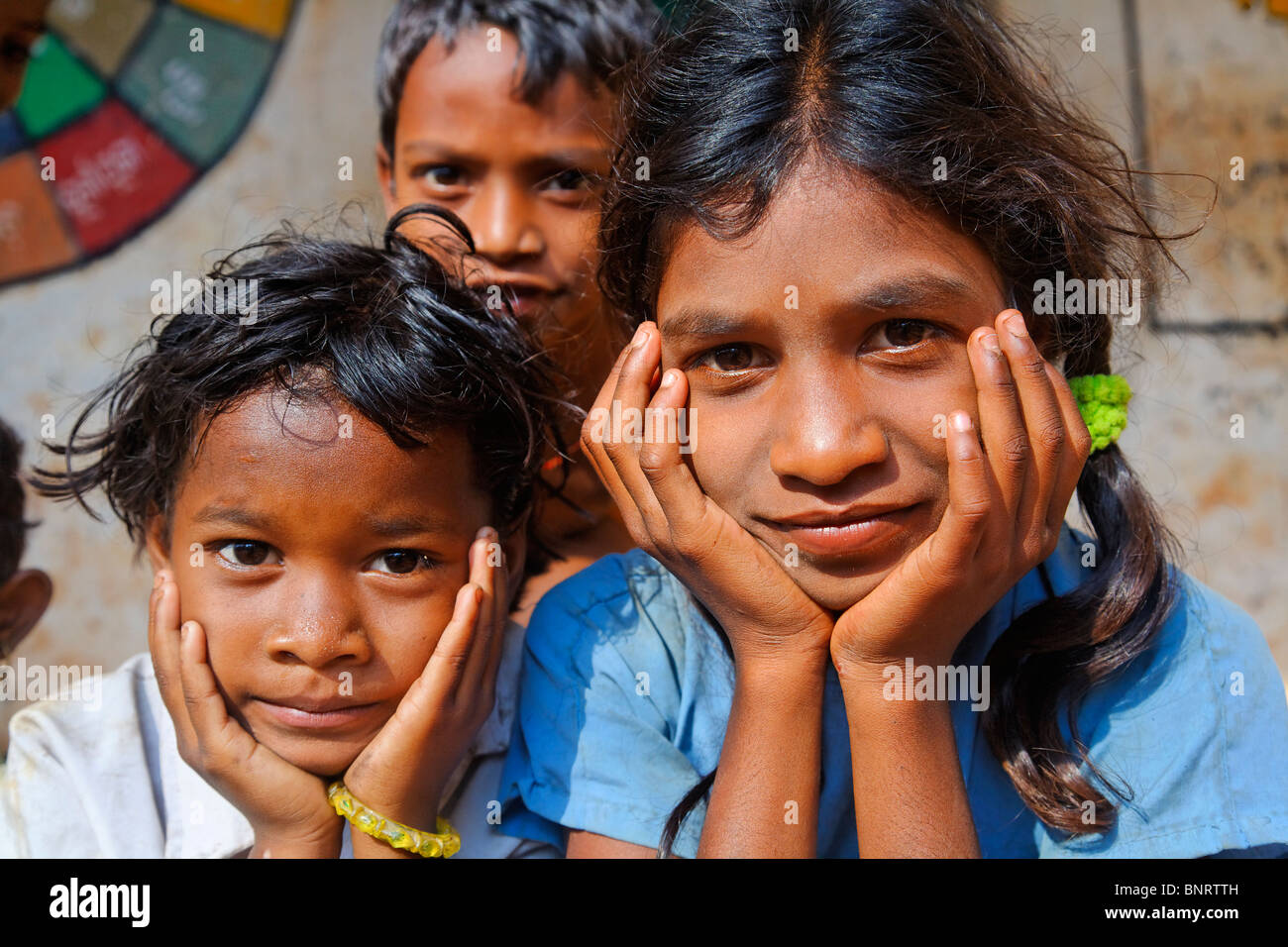 Tribe children hi-res stock photography and images - Alamy