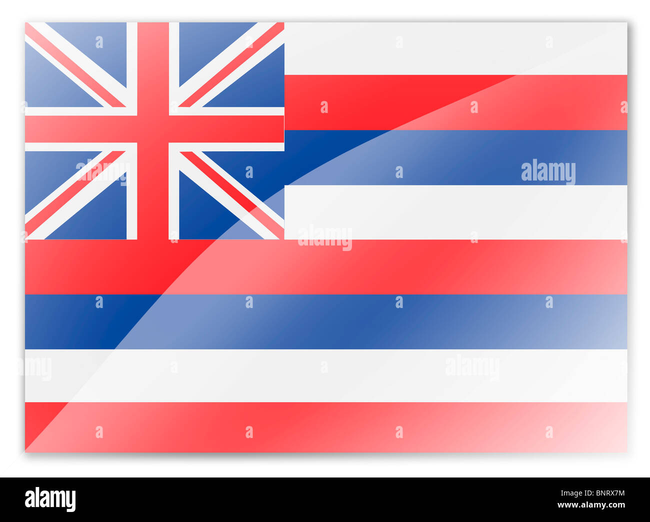 Hawaii flag hi-res stock photography and images - Alamy
