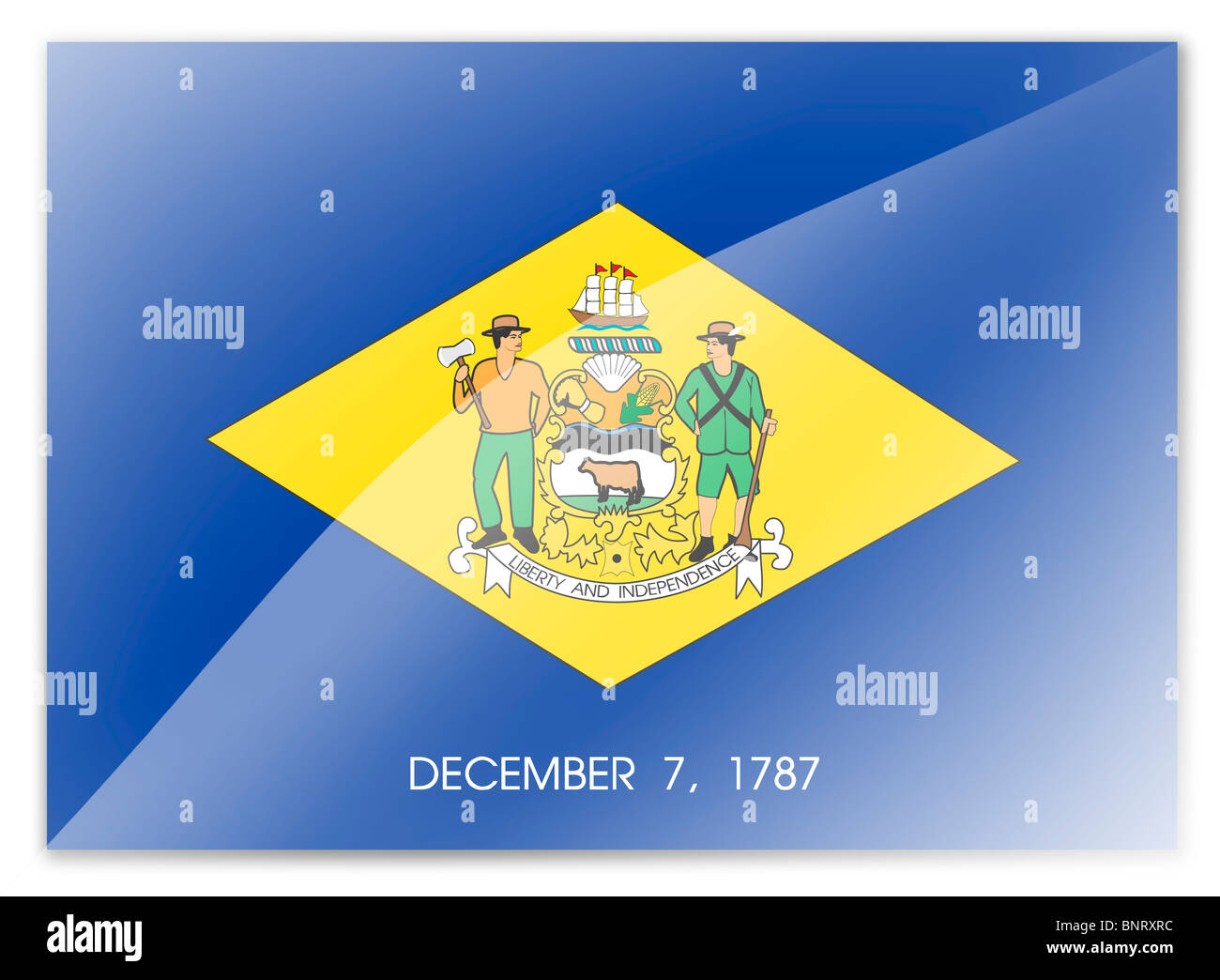 Delaware Colony Flag 1638