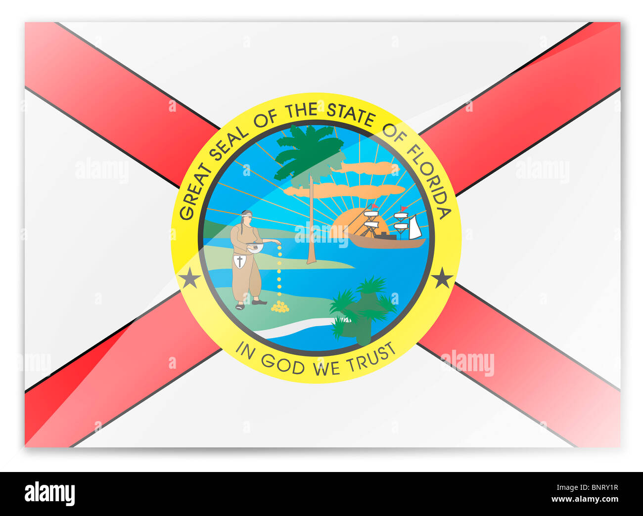 Florida flag hi-res stock photography and images - Alamy