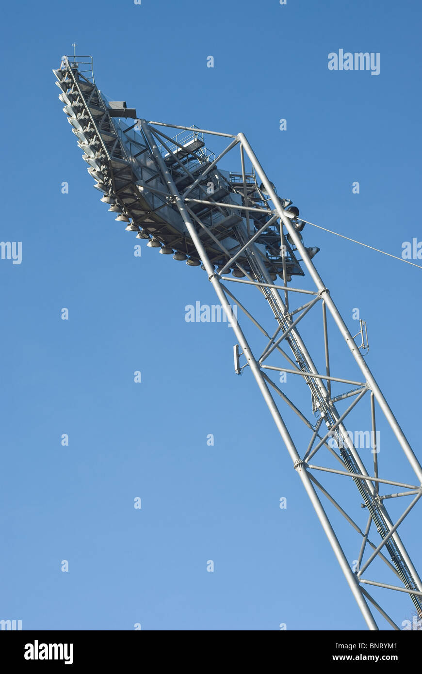 Floodlights night stadium hi-res stock photography and images - Alamy