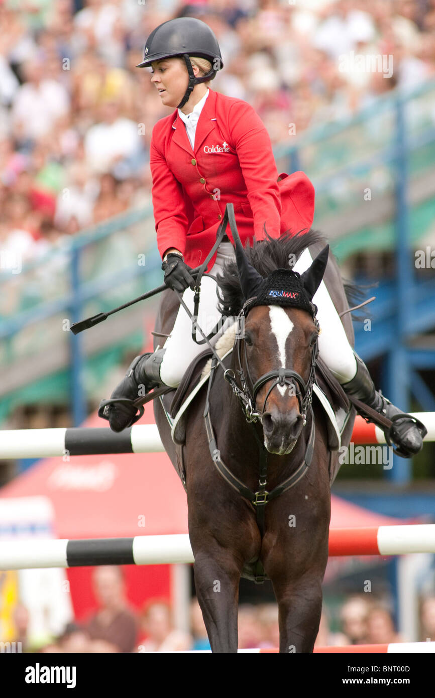 Hickstead water jump hi-res stock photography and images - Alamy