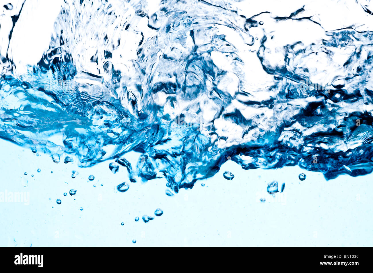 fresh clean water splash. macro Stock Photo - Alamy