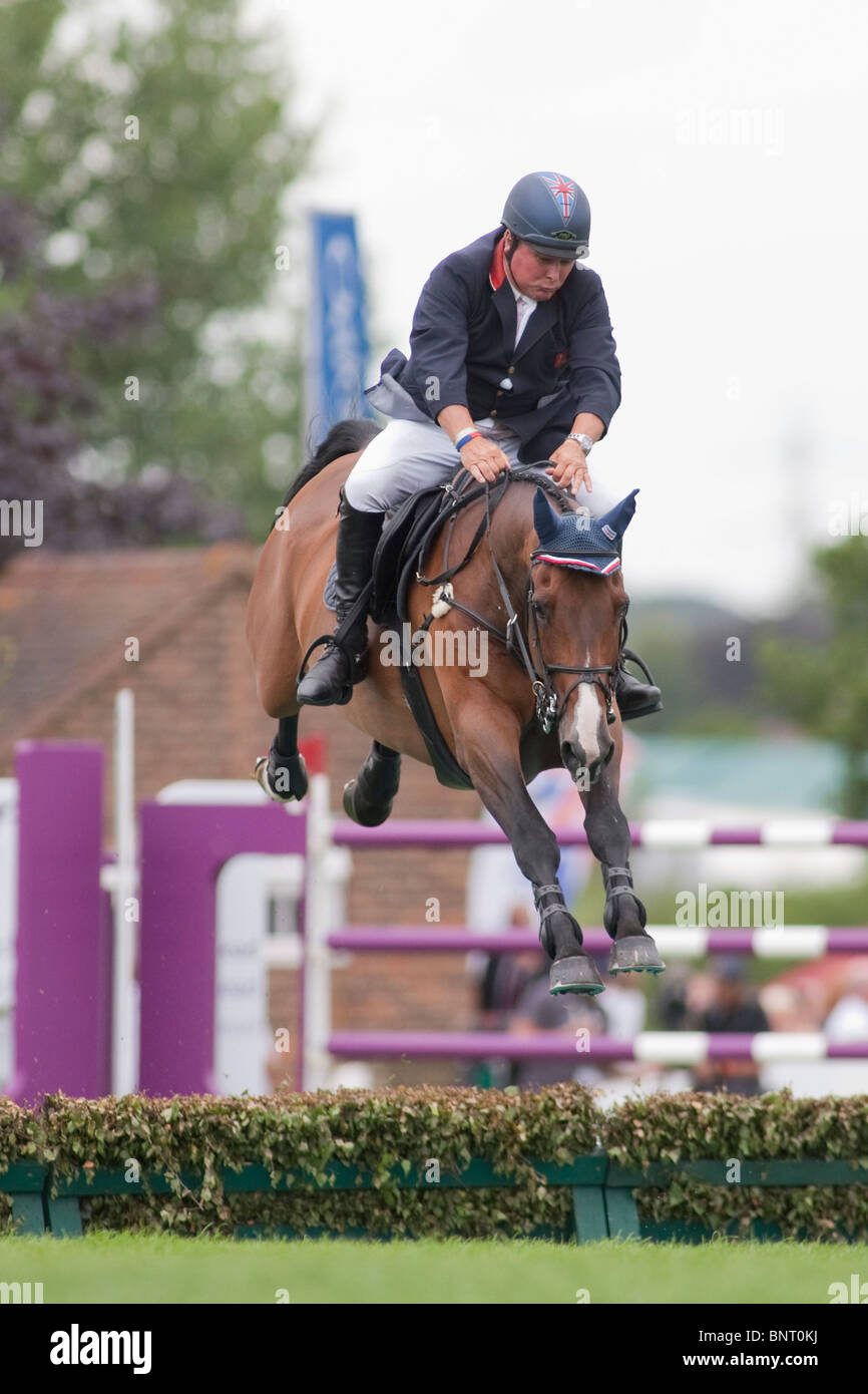 Hickstead Water Jump High Resolution Stock Photography and Images - Alamy