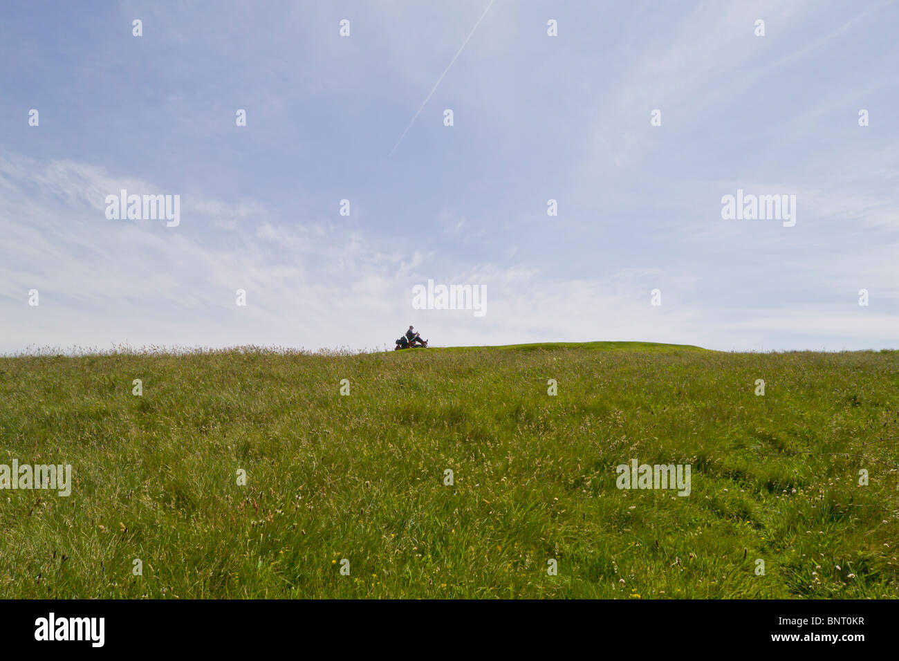 Landscape at Manaccan, Cornwall (England Stock Photo - Alamy