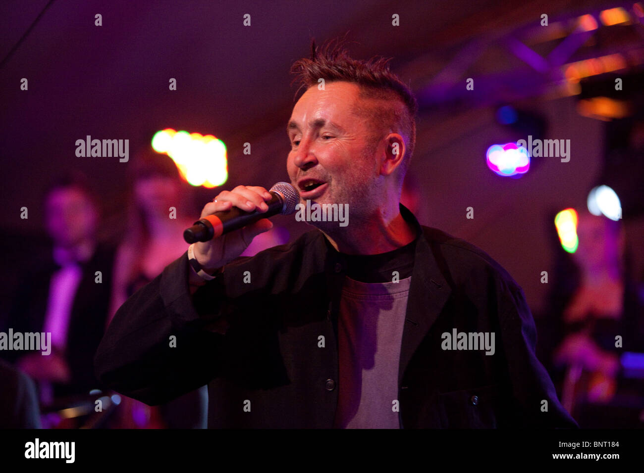 Nigel Kennedy performing at the Latitude festival,Henham Park, Suffolk ...