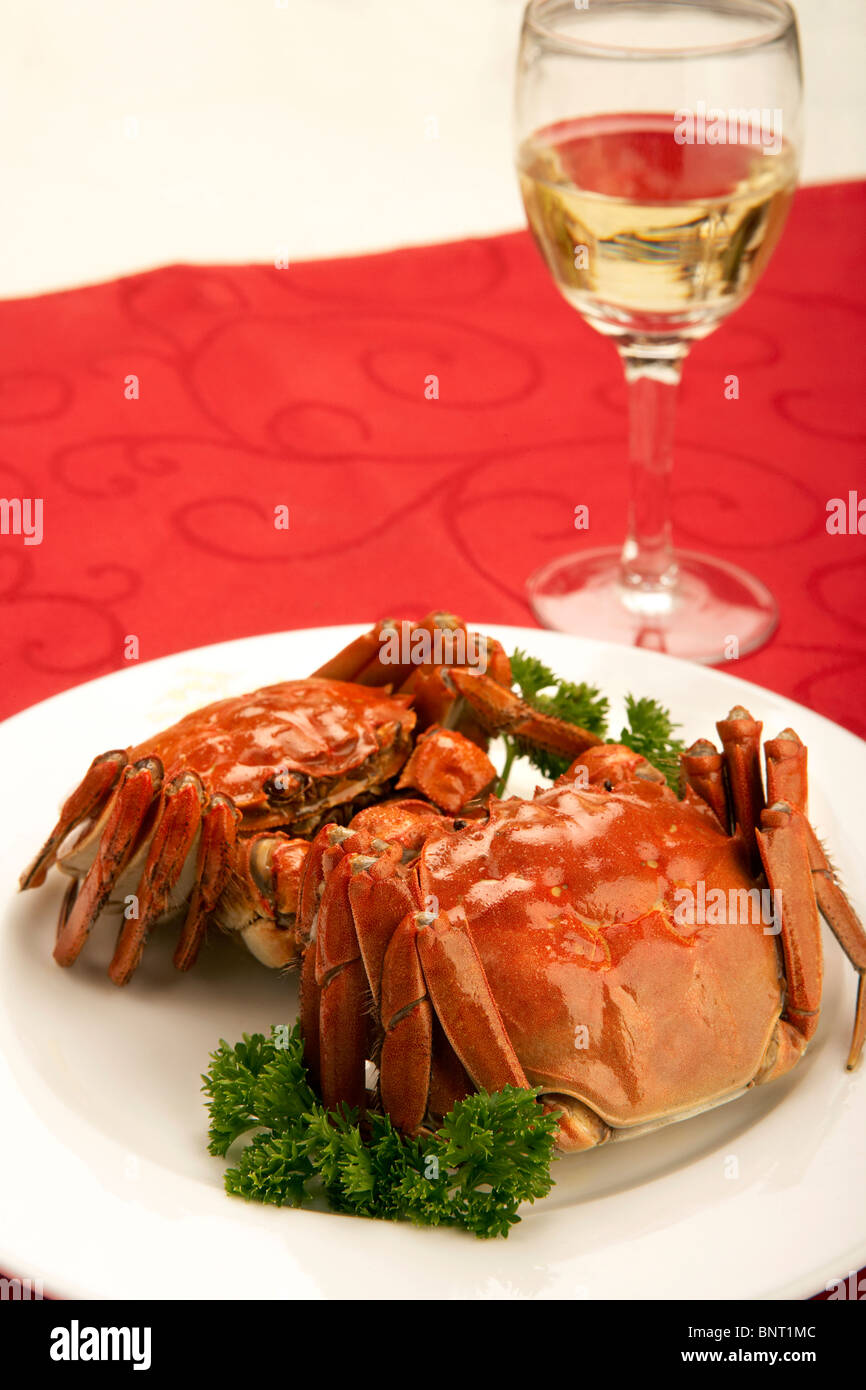 Crabs and drink Stock Photo - Alamy