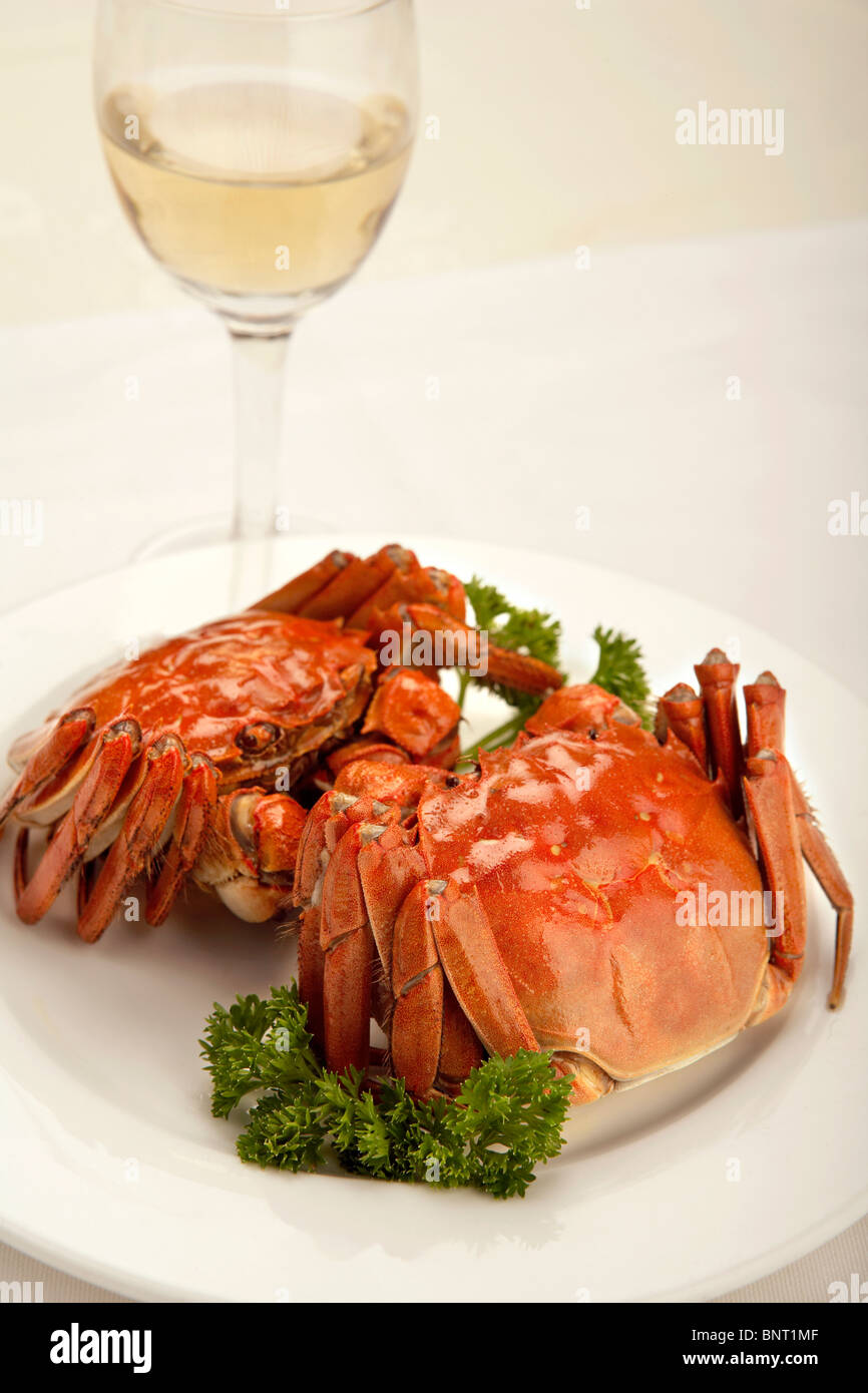 Crabs and drink Stock Photo - Alamy