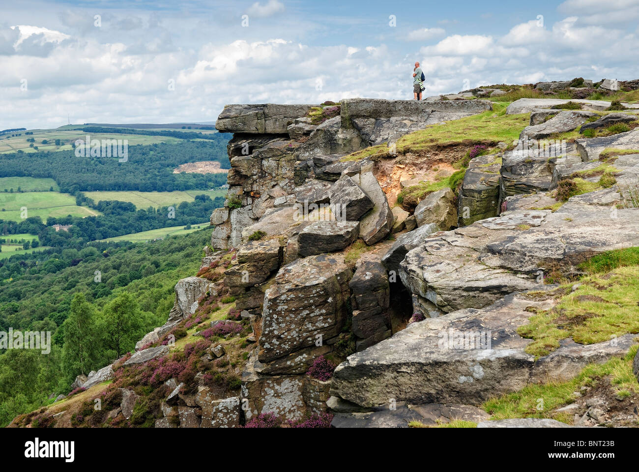 Curbar edge hi-res stock photography and images - Alamy