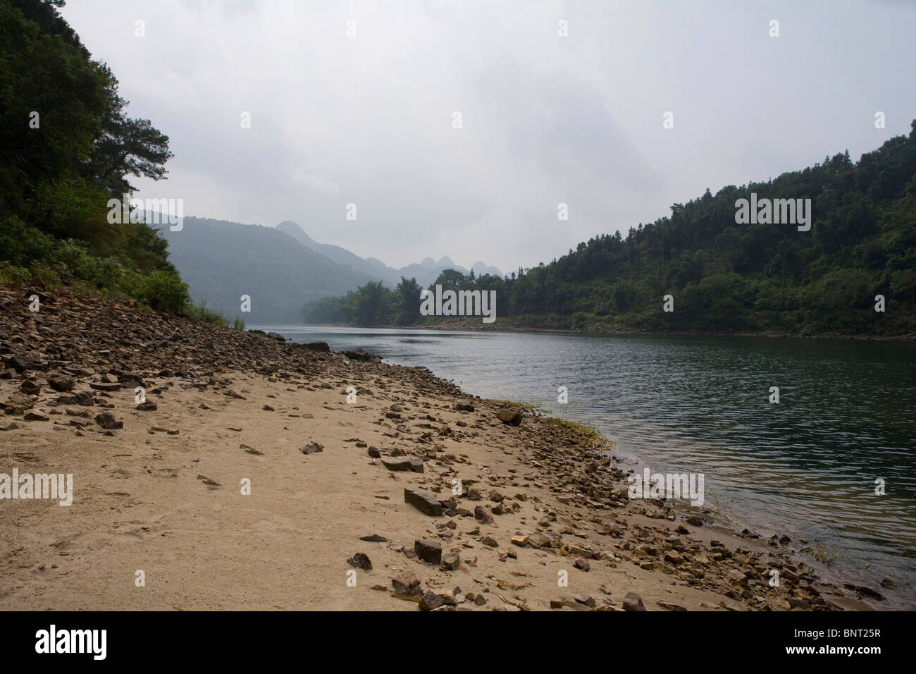 Shores of the Lijiang River Stock Photo - Alamy