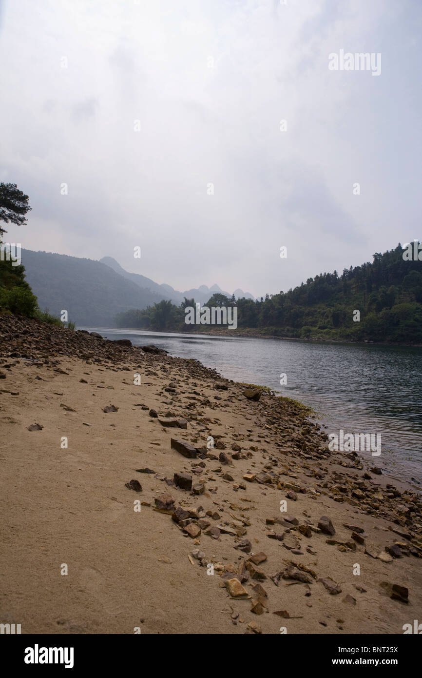 Shores of the Lijiang River Stock Photo - Alamy