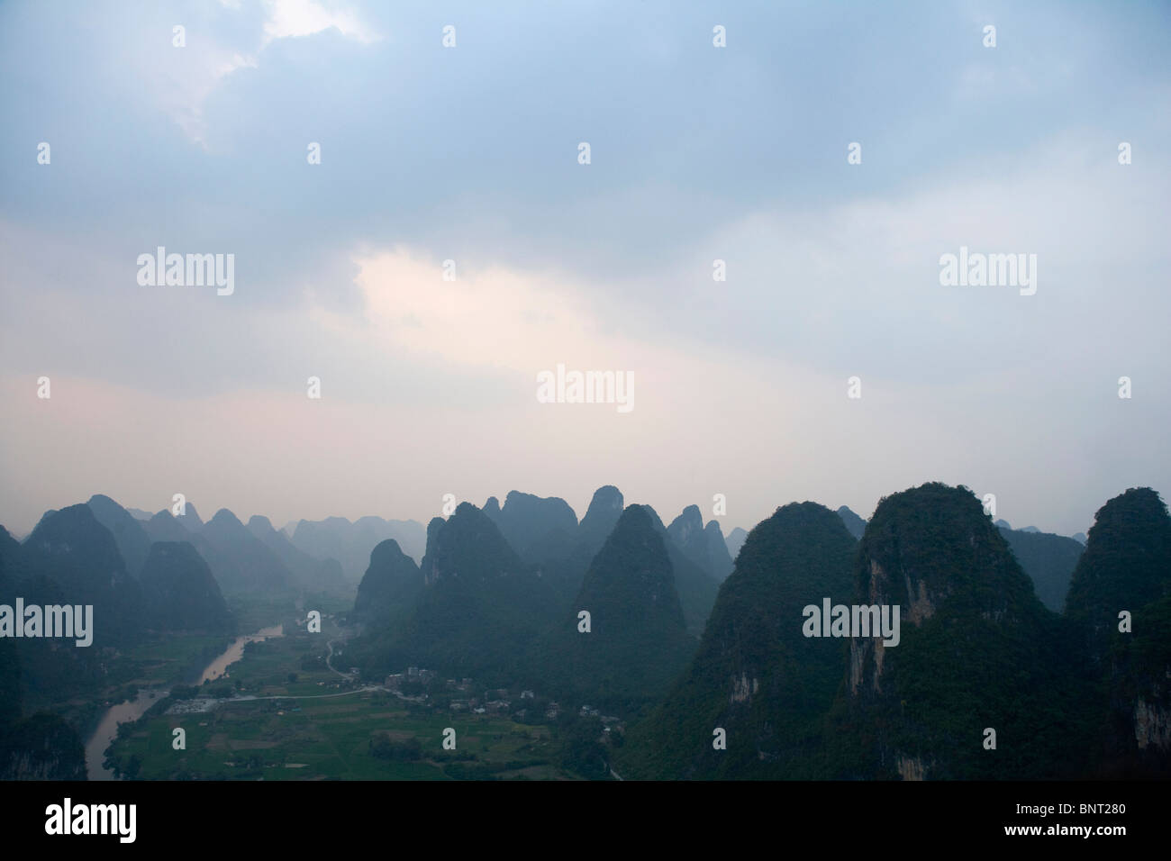 Rock formation in a karst landscape region hi-res stock photography and ...