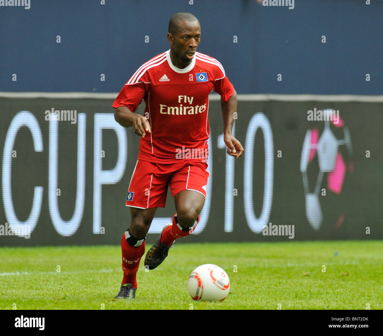 Collin Benjamin, Hamburger Sportverein, HSV Stock Photo - Alamy