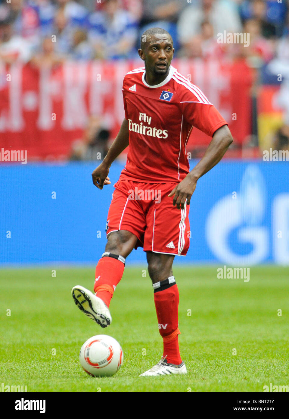 Collin Benjamin, Hamburger Sportverein, HSV Stock Photo - Alamy