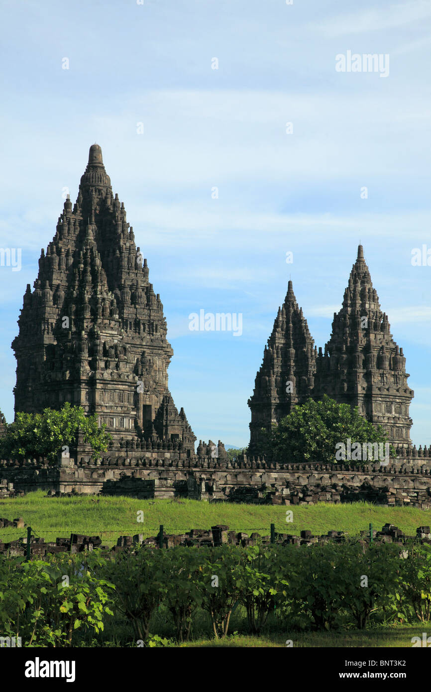 Indonesia, Java, Prambanan, hindu temples Stock Photo - Alamy