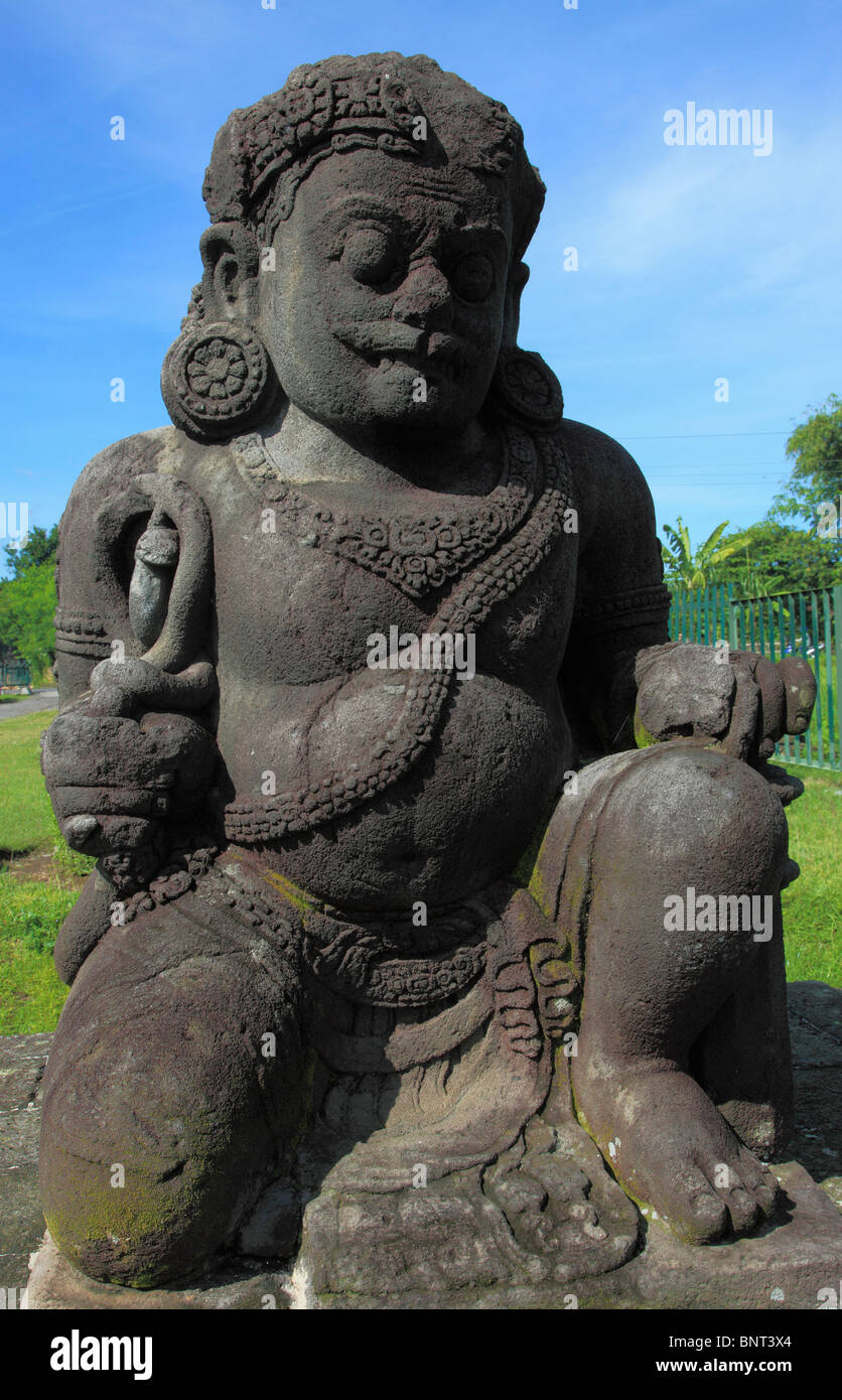 Indonesia, Java, Prambanan, hindu temples, dwarapala guardian statue ...