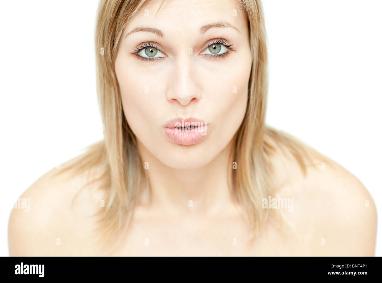 Portrait of a radiant woman Stock Photo - Alamy