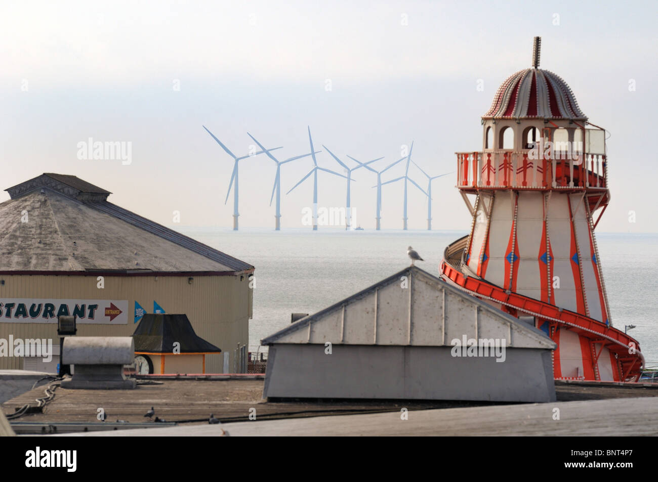 Gunfleet sands wind farm,Clacton Essex Stock Photo - Alamy
