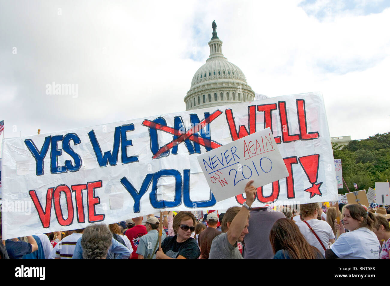 Protest Rally Demonstration at U.S. Capitol Building Washington DC ...
