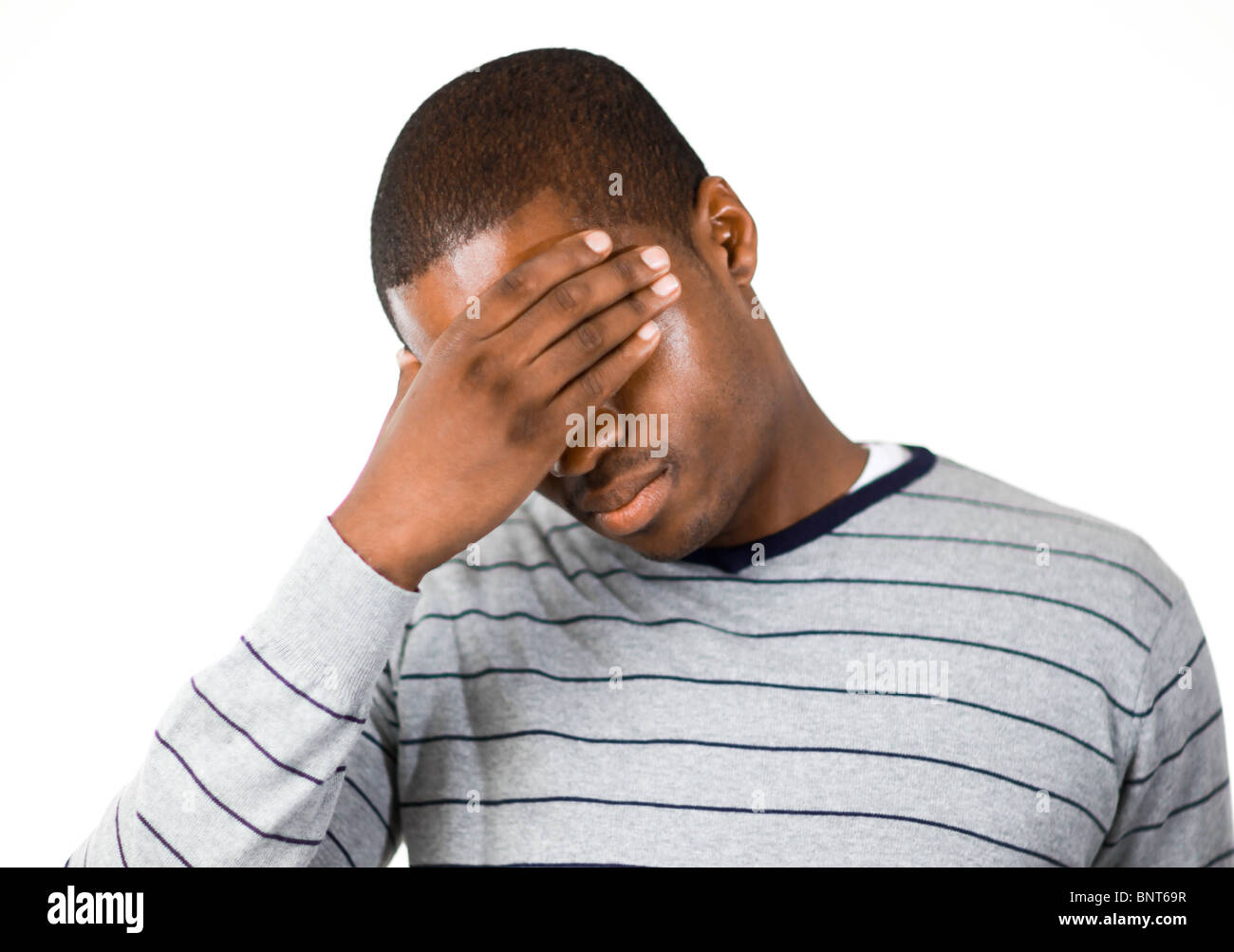 Hand On Forehead Frustrated