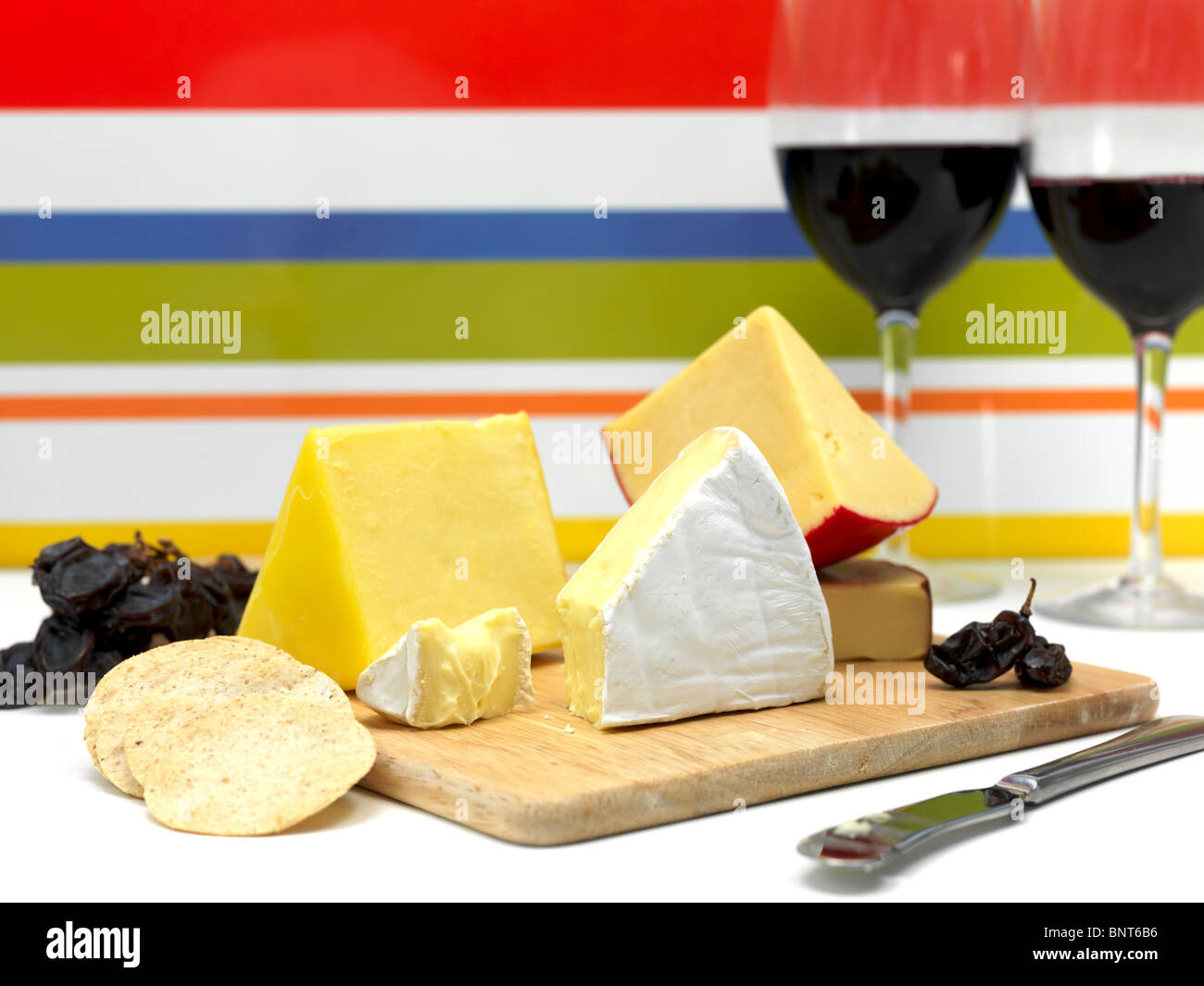 A selection of cheeses Stock Photo - Alamy