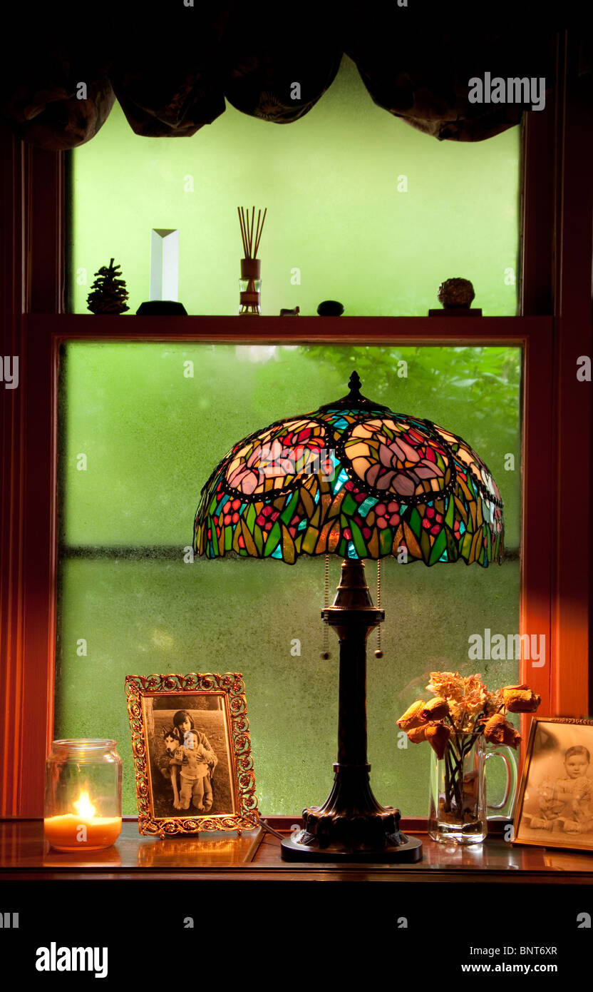Tiffany windows hi-res stock photography and images - Alamy