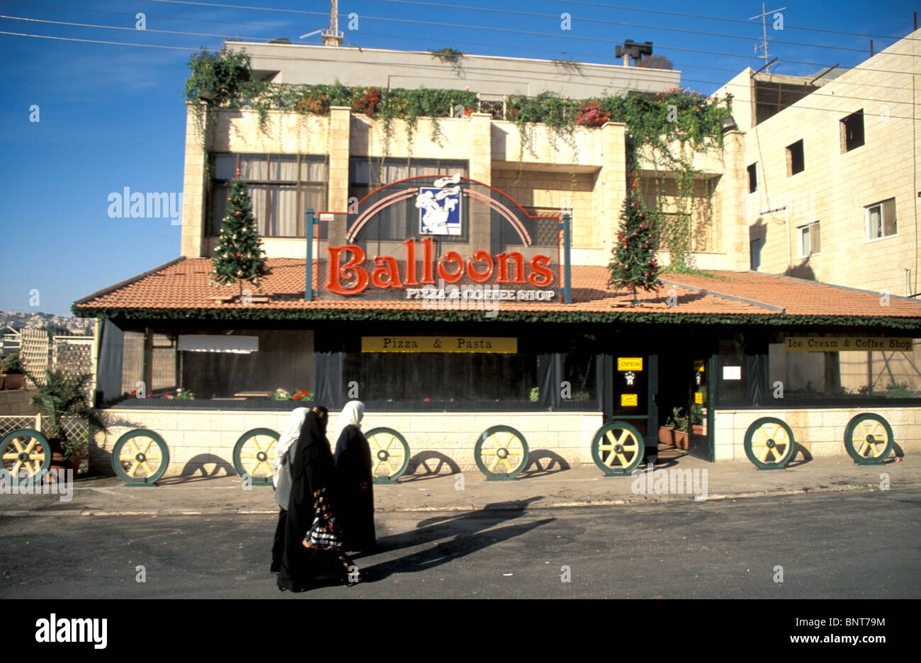 Bethlehem, a street scene Stock Photo - Alamy