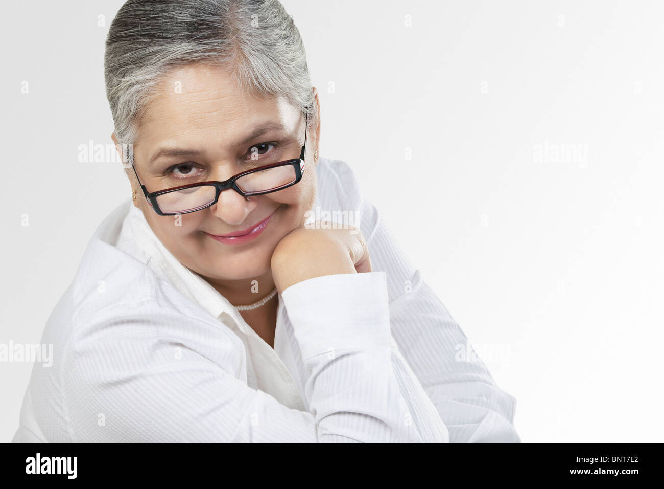 Portrait of an old woman Stock Photo - Alamy