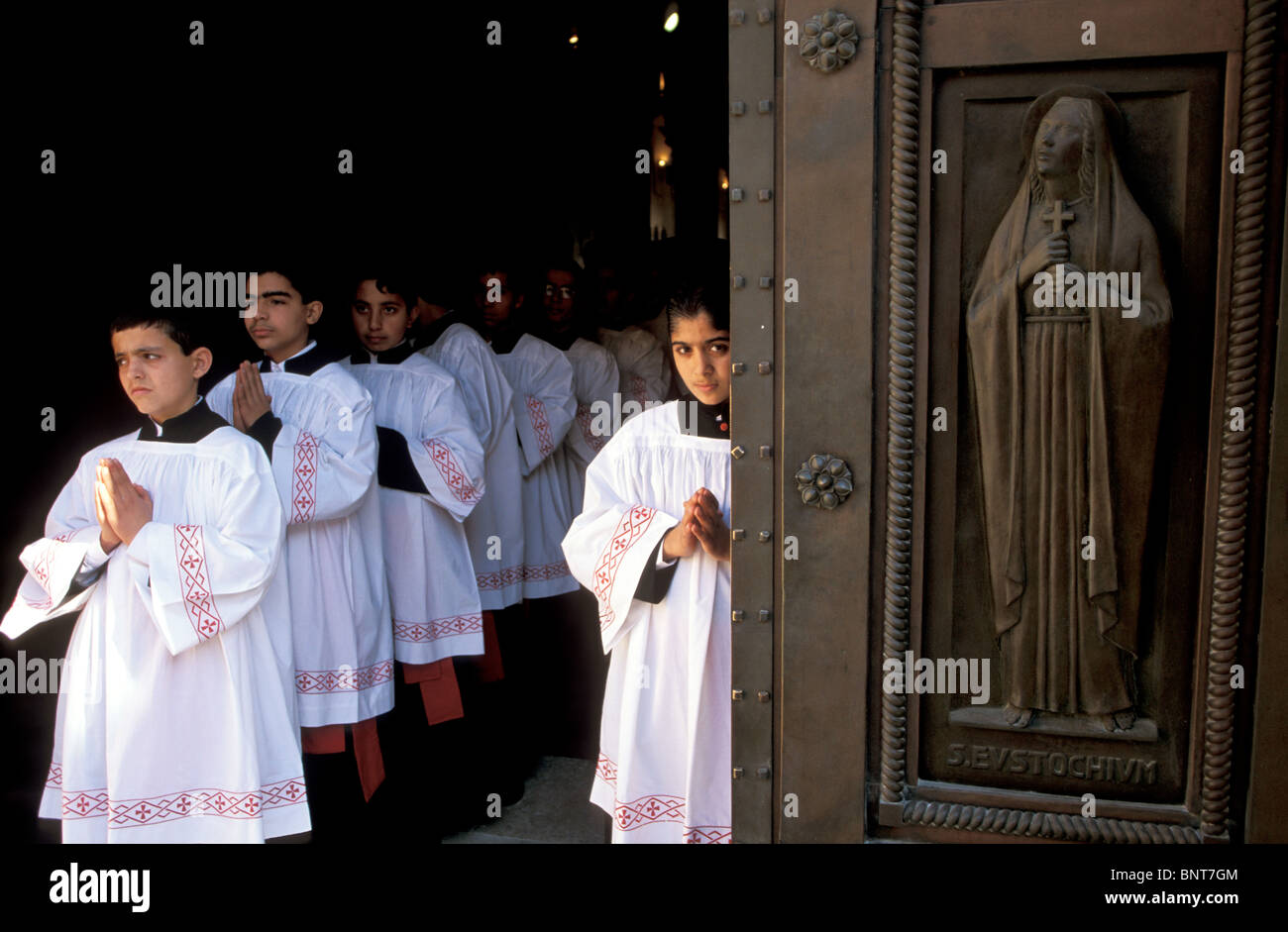 Catholic church entrance procession hi-res stock photography and images ...
