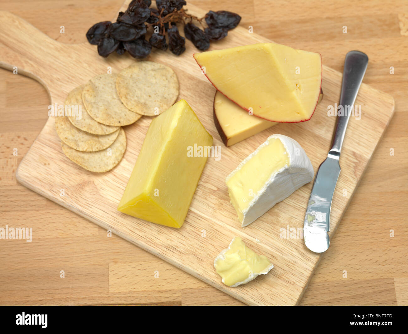 A selection of cheeses Stock Photo - Alamy