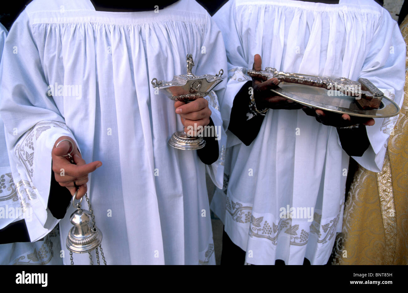 Bethlehem, Manger Square. At the Christmas Procession Stock Photo - Alamy