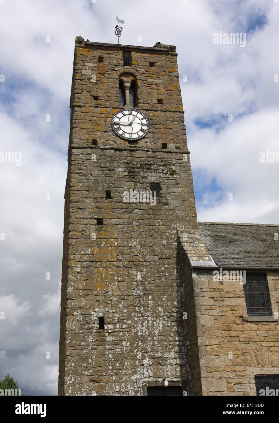 St Serf's Church Dunning Scotland July 2010 Stock Photo - Alamy