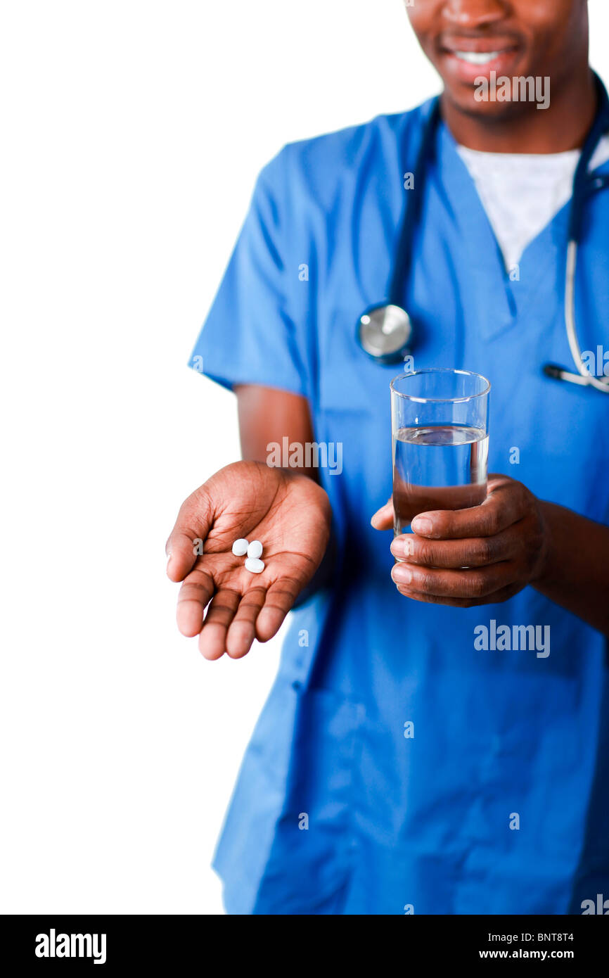 Doctor hand fresh water hi-res stock photography and images - Alamy