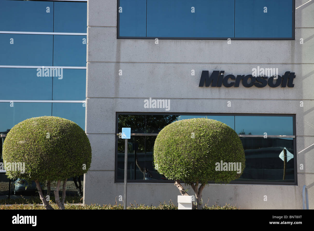 MICROSOFT OFFICES LOGO COMPUTER COMPANY OFFICES MOUNTAIN VIEW ...