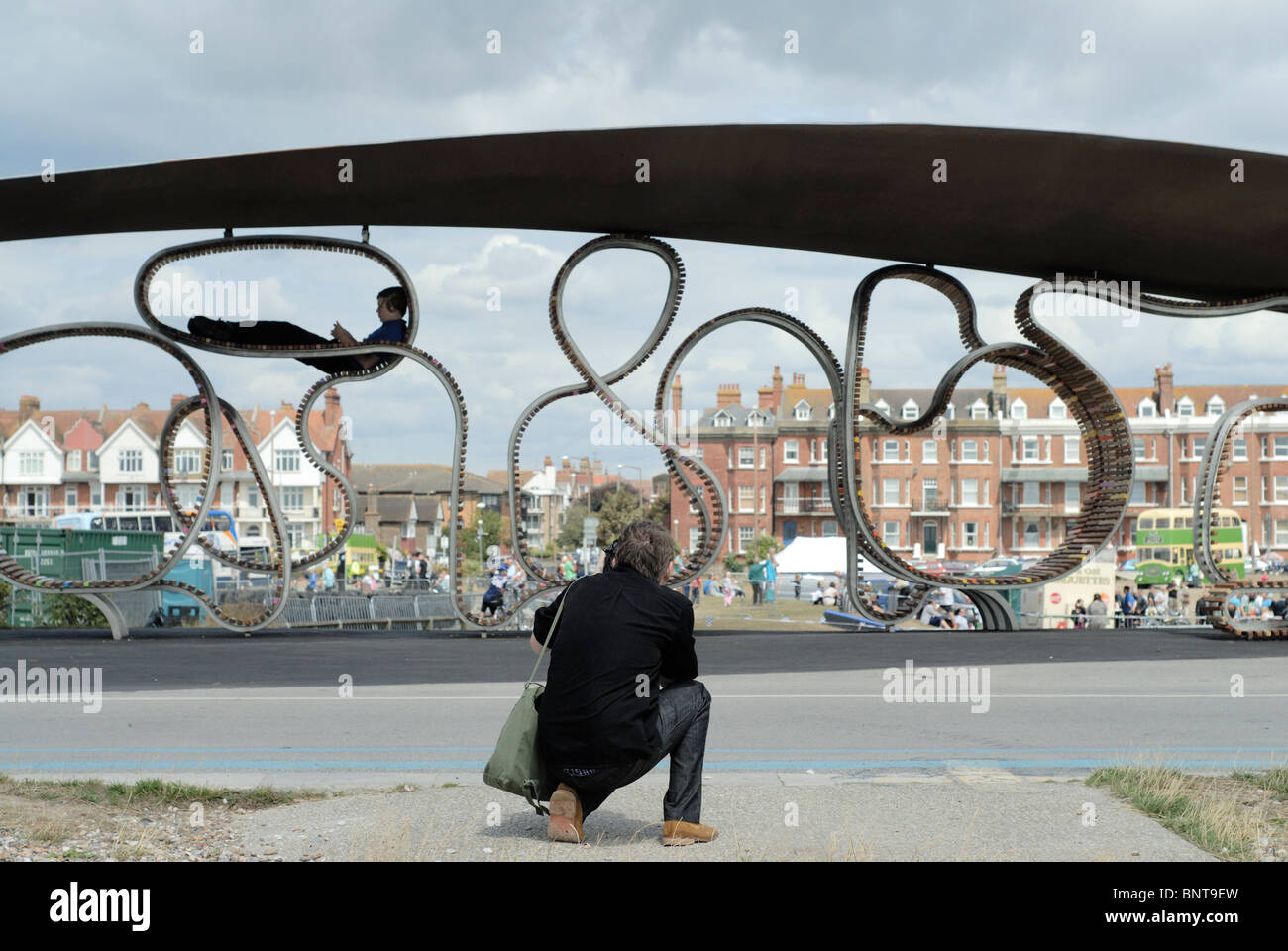 The longest bench hi-res stock photography and images - Alamy