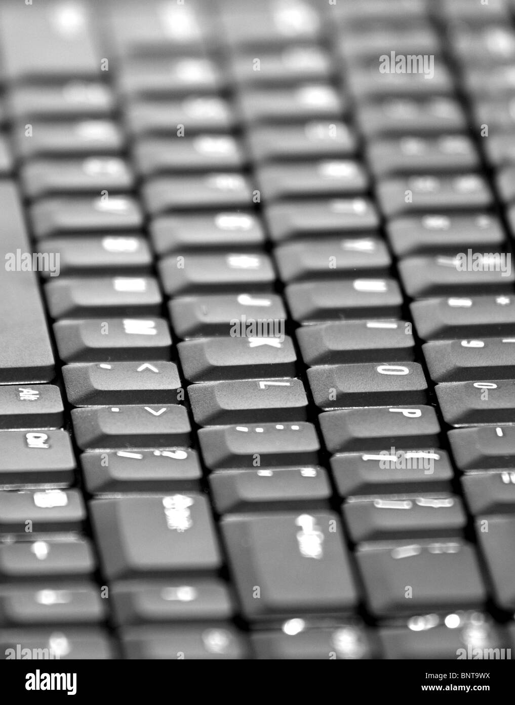 Laptop detail Black and White Stock Photos & Images - Alamy