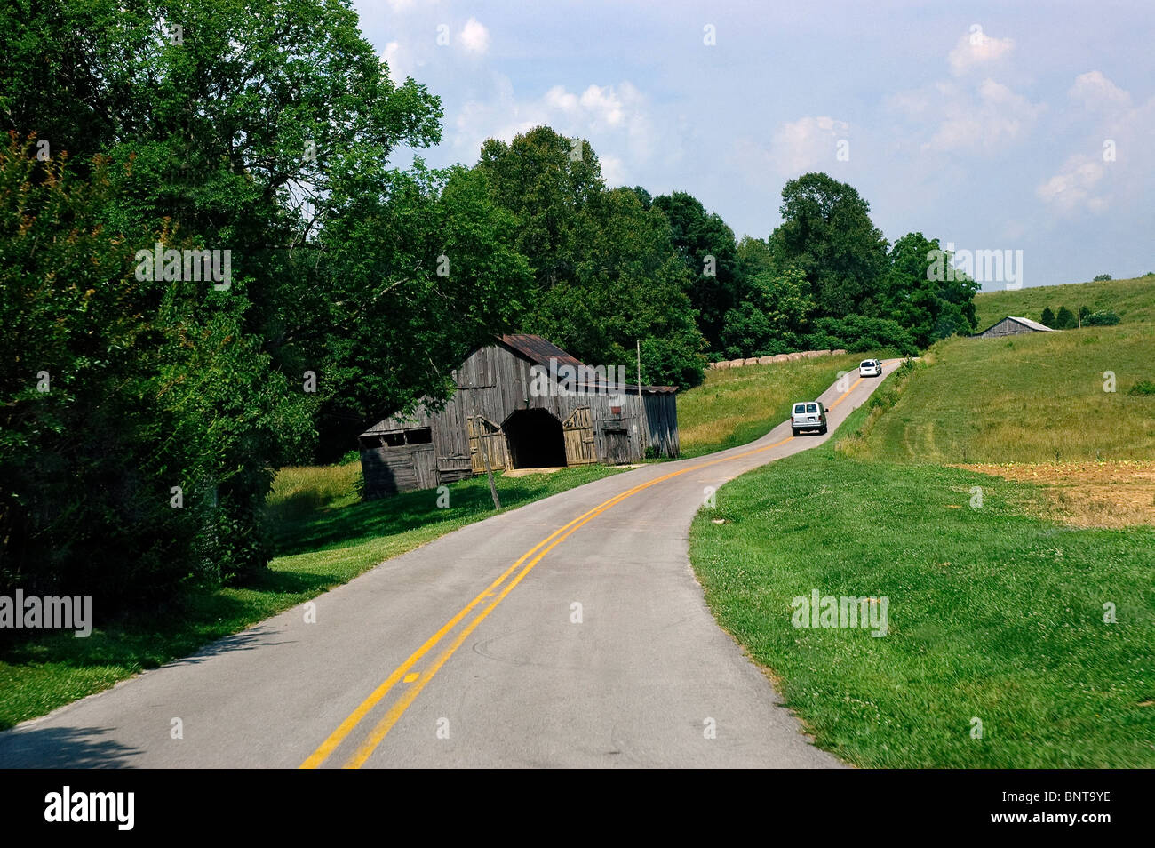 Traveling the backroads of Eastern Kentucky Stock Photo - Alamy