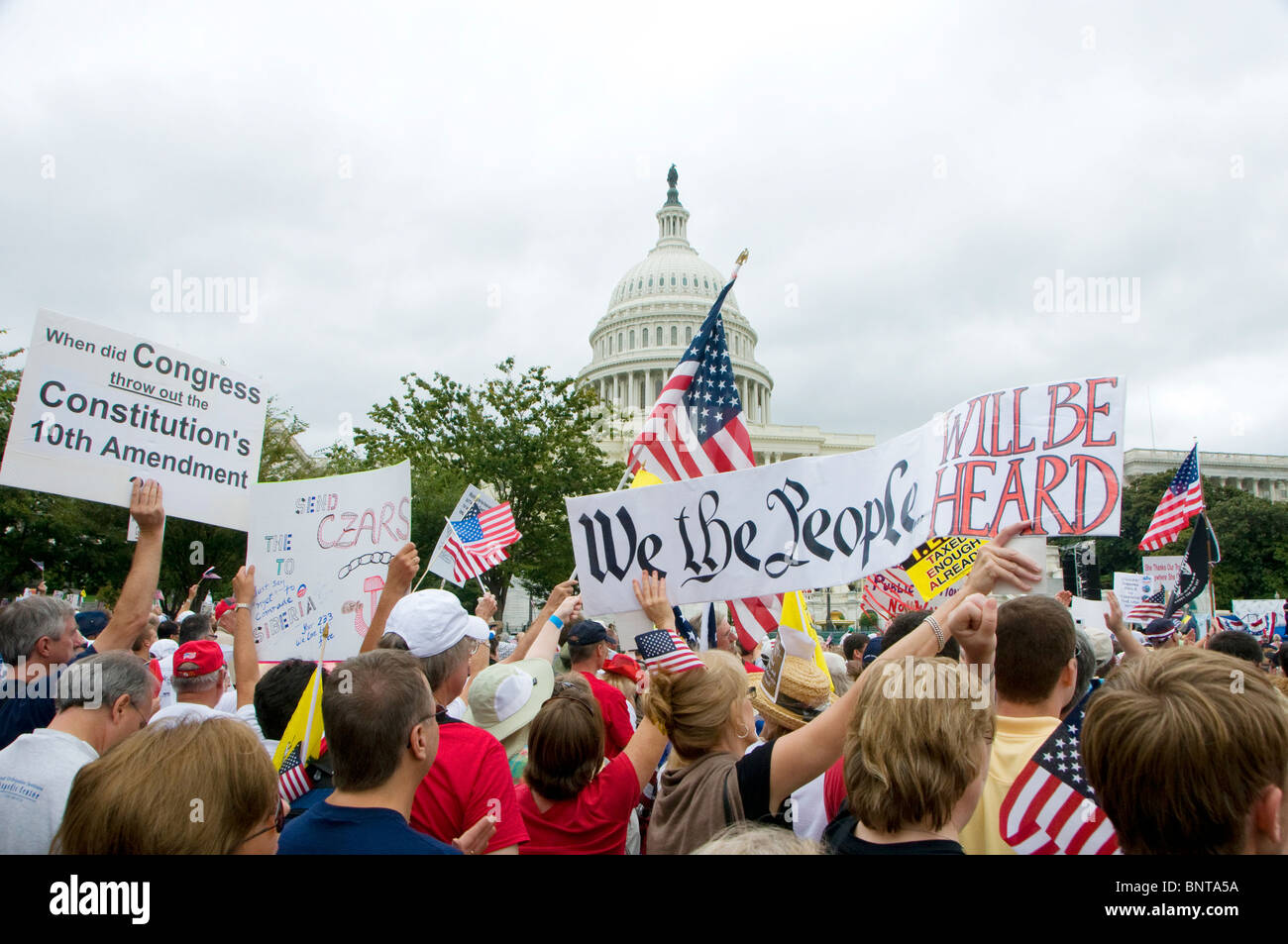Protest Rally Demonstration at U.S. Capitol Building Washington DC ...