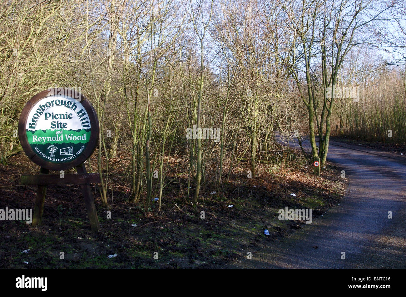 Brogborough picnic site Bedfordhsire UK Stock Photo - Alamy