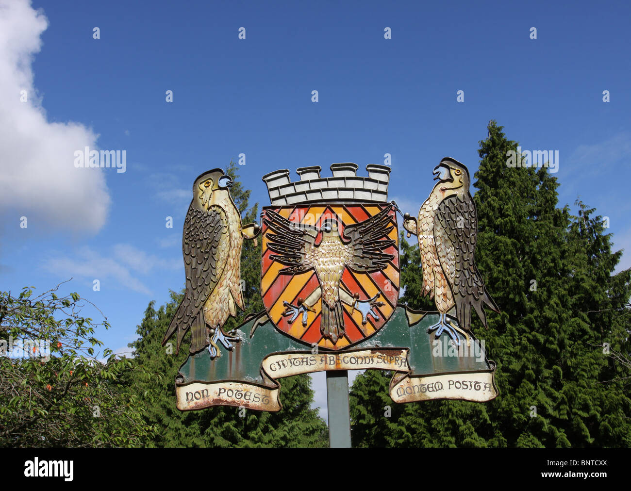 Town crest hi-res stock photography and images - Alamy